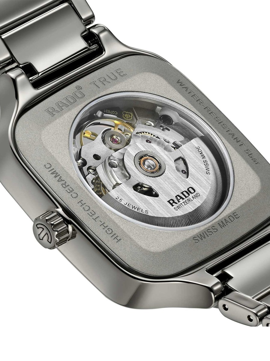 Rado True Square Automatic Open Heart R27083712 + Cadeau | Veerman Juwelen